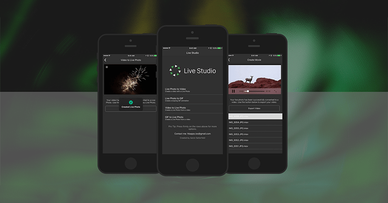 Live Studio turns videos into Live Photos - SlashGear
