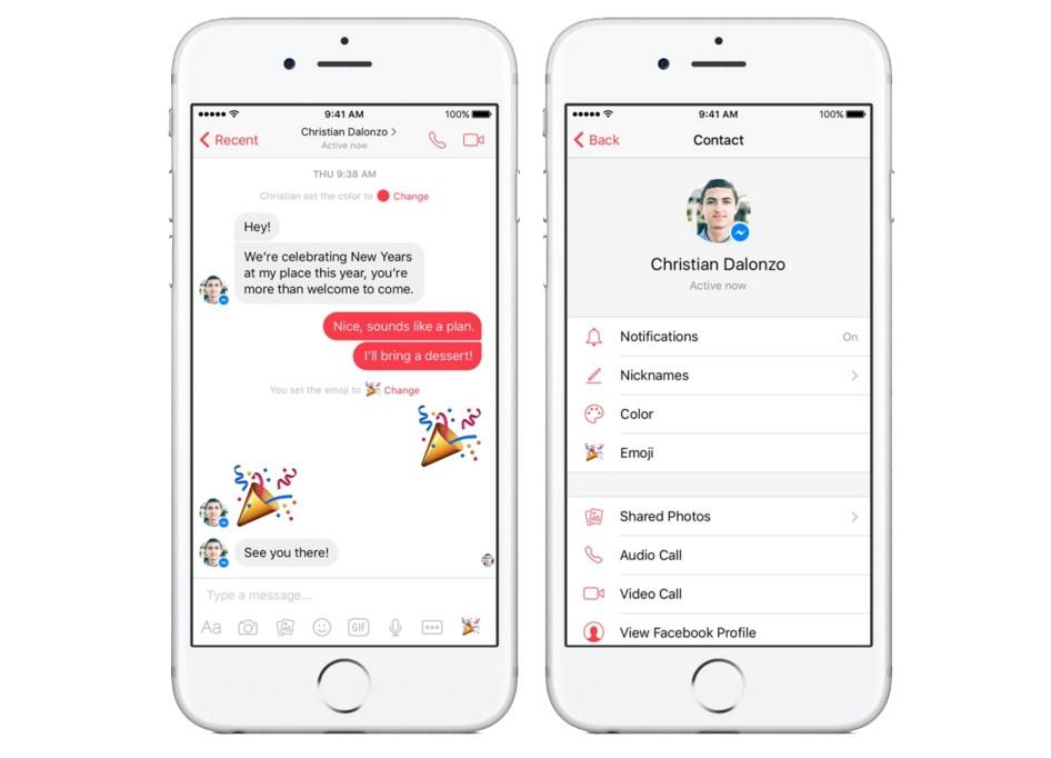 Facebook Messenger Adds Personalization Tools Photo Magic Slashgear