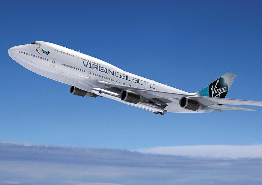 Virgin Galactic adds "Cosmic girl" 747-400 jet to fleet - SlashGear