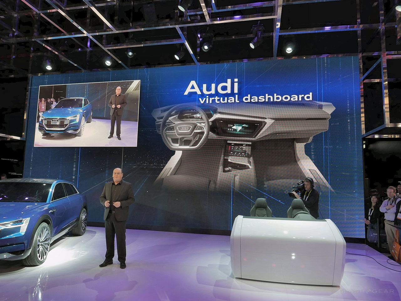 Audi Virtual Dashboard Highlights CES Presentation