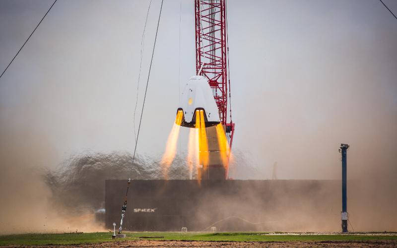 SpaceX tests SuperDraco engines that will actually land crew back to ...