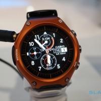 Casio Android Wear watch hands-on: rugged and huge - SlashGear