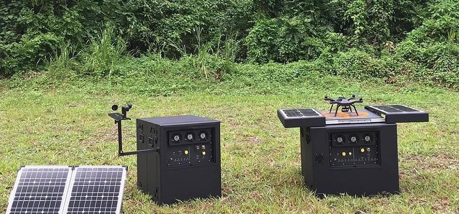 Dronebox autonomous recharging station lets UAVs operate for months - SlashGear