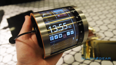 FlexEnable's sci-fi wearable previews a flexible display future - SlashGear