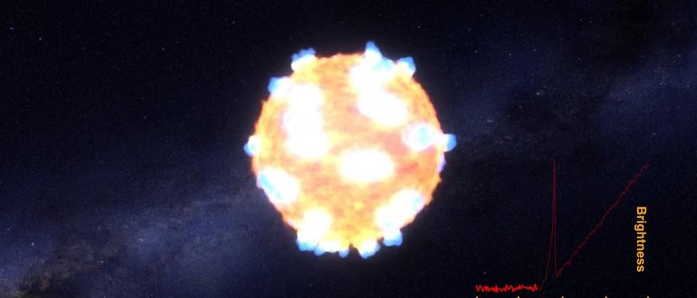 Flash of a dying star "caught on camera" for the first time - SlashGear
