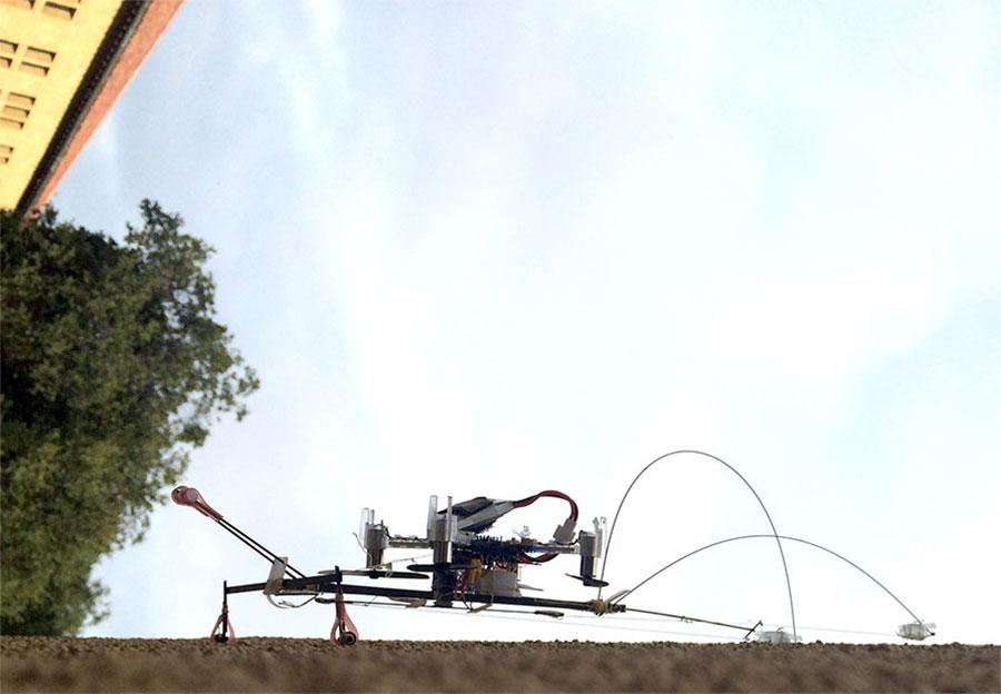 SCAMP robot is a quadrotor drone that can fly, climb, and perch - SlashGear