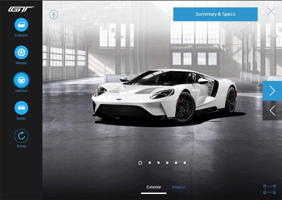 Ford GT configurator opens letting us lust after Ford's supercar ...