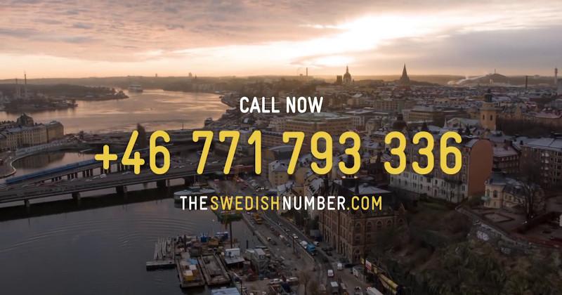 Swedish tourism lets you call 1 number, talk to random Swedes - SlashGear