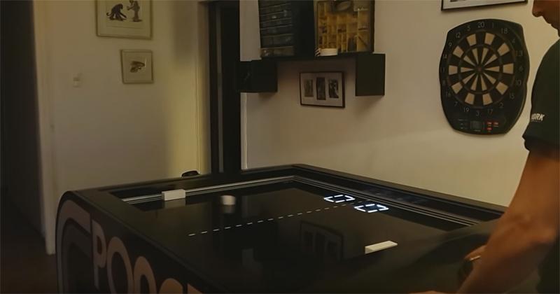 3D Pong table brings the game into the real world - SlashGear