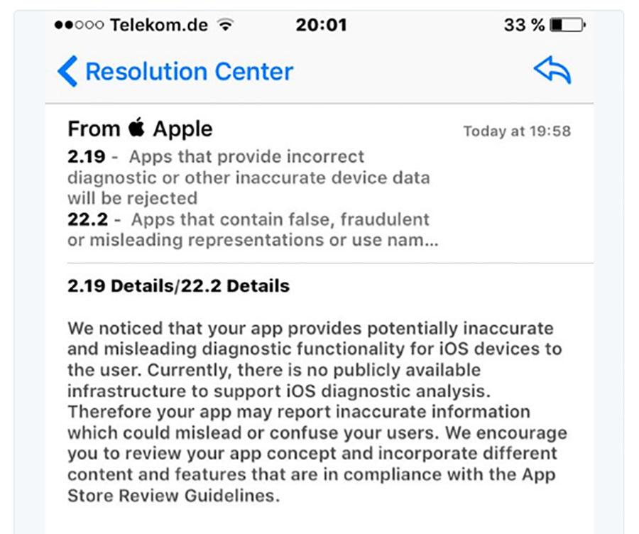 System and Security Info app banned by Apple - SlashGear