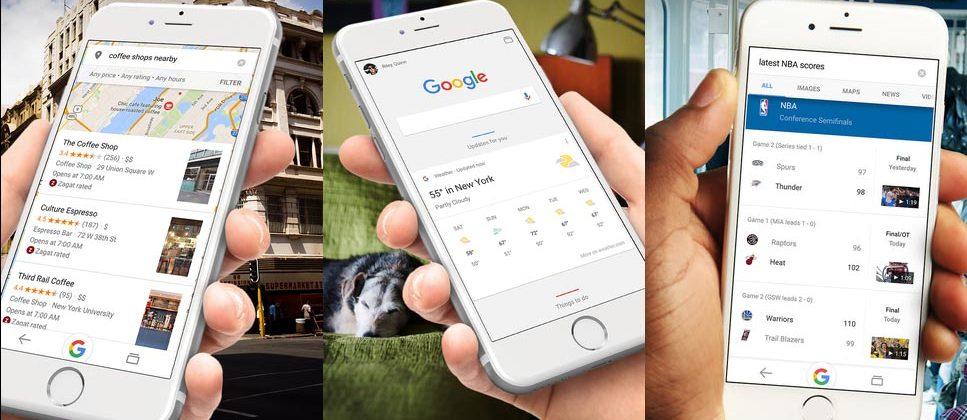 Google app for iOS update makes it 'faster every step of the way ...