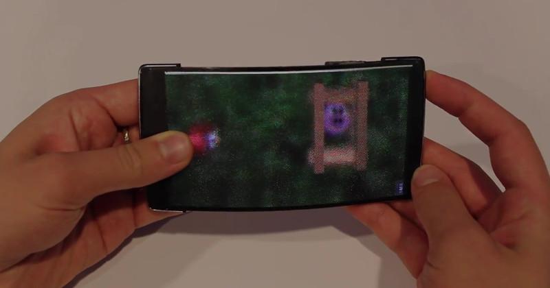 HoloFlex makes dreams of bendable, holographic phones come true - SlashGear