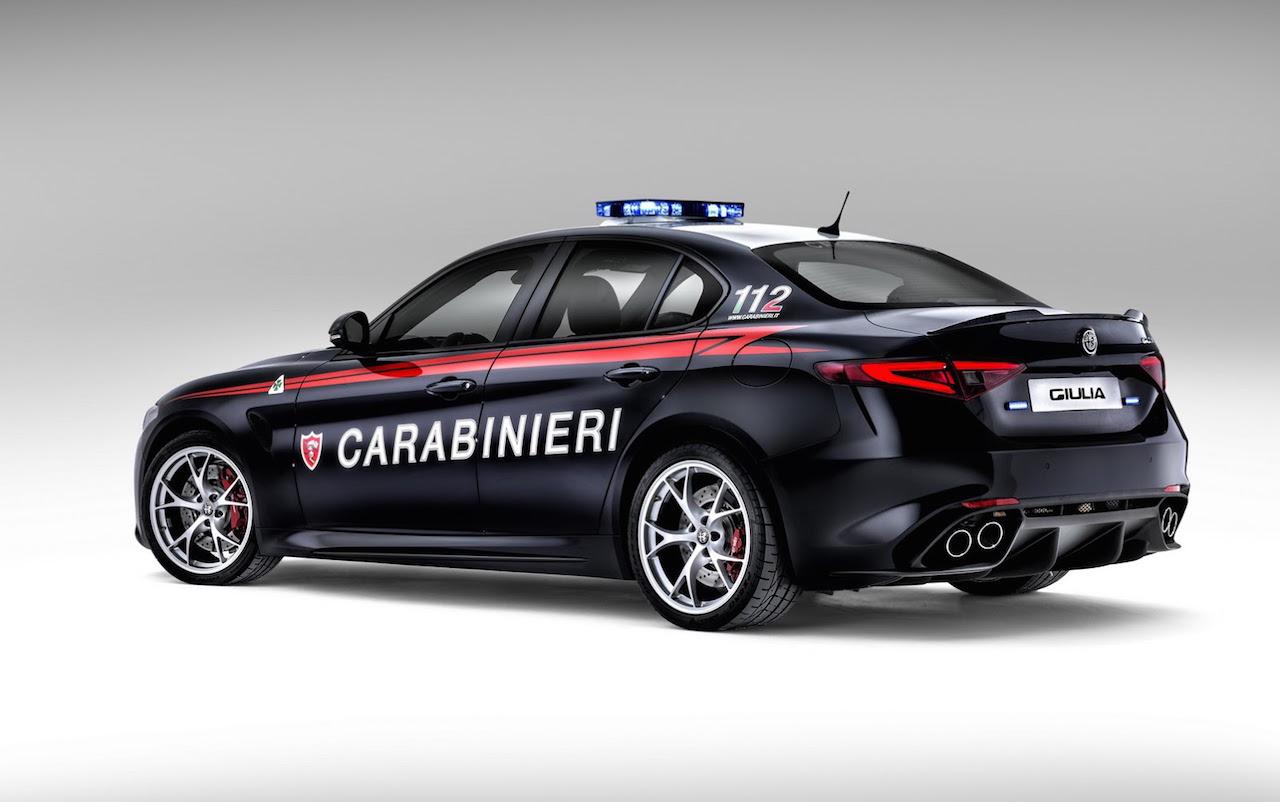 This 505hp Alfa Romeo Giulia Is Only For Italy's Police Force