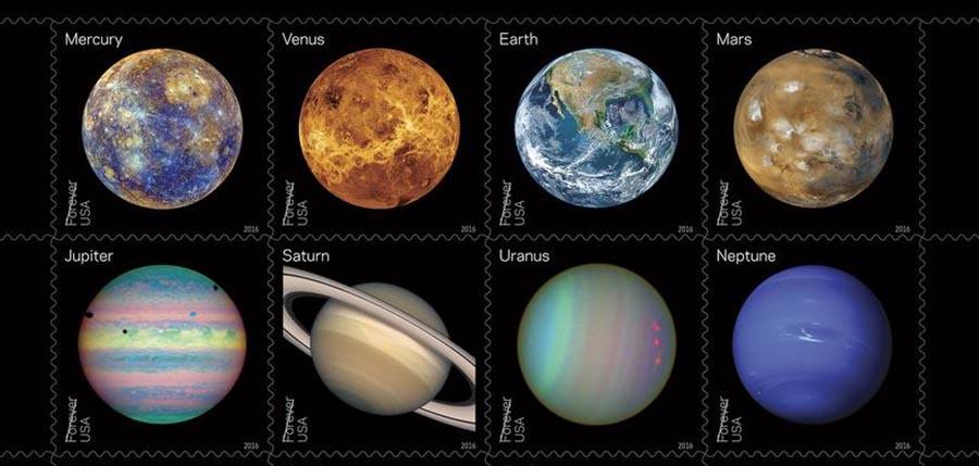 NASA unveils new planet-themed stamps for the USPS - SlashGear