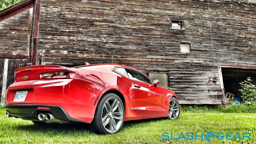 The 2016 Chevrolet Camaro LT takes on a Trio of V6 Muscle Cars - SlashGear