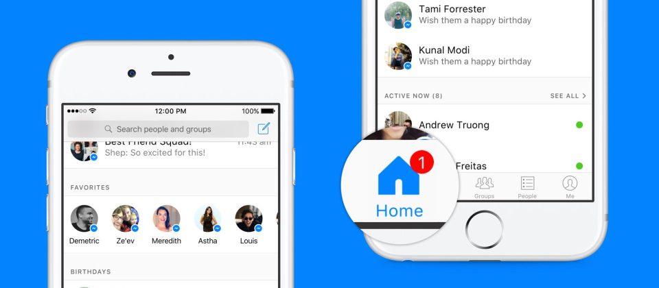 Facebook Messenger rolls out new Home screen, inbox features - SlashGear