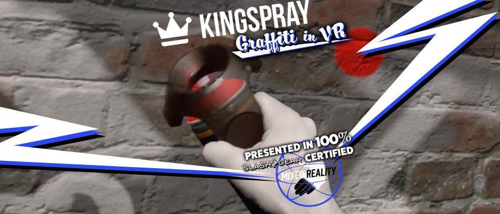 Kingspray Graffiti Simulator in VR is magical (with SG Mixed Reality ...
