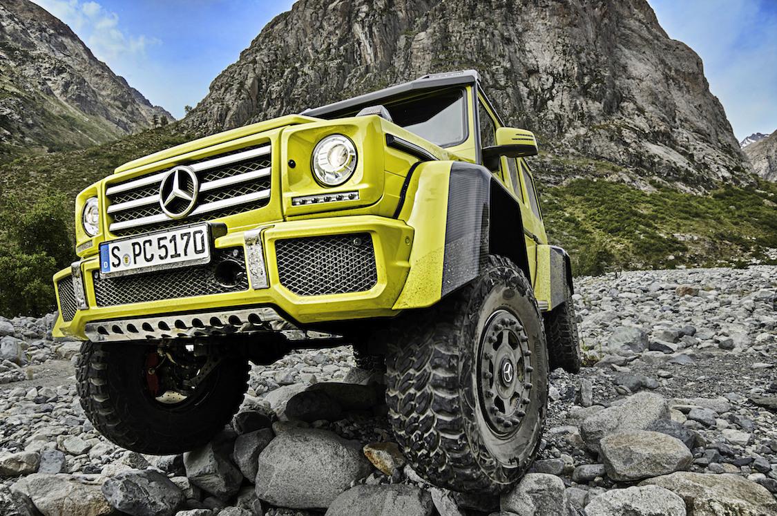 Mercedes-Benz G550 4×4² Makes Its US Debut In 2017 - SlashGear