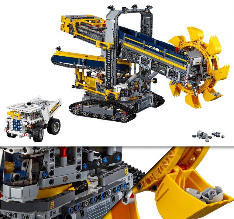 New World's Largest LEGO Technic set is a 3.9k piece mega-excavator ...