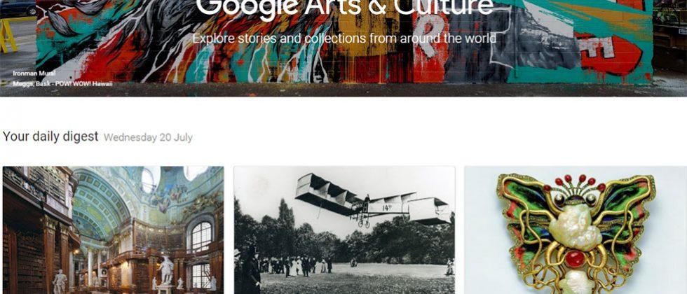 Google Arts & Culture app updated with Cardboard support - SlashGear