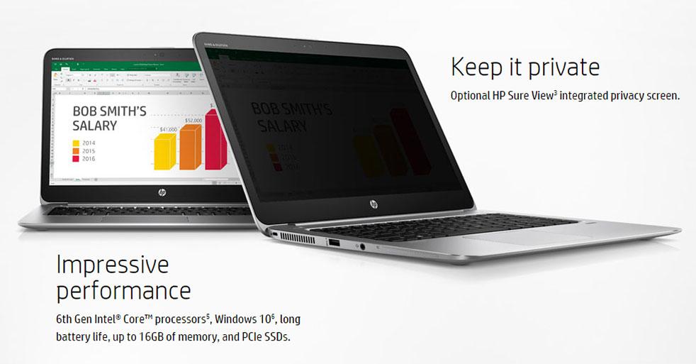 HP EliteBook gain Sure View privacy screen option - SlashGear