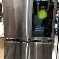 LG Smart Instaview Door-in-Door Fridge up close and personal - SlashGear