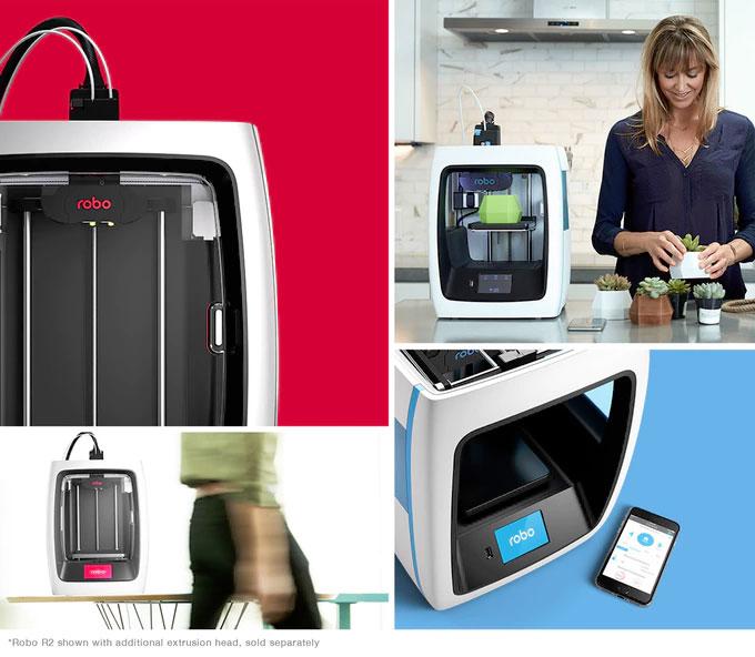 Robo C2 and R2 smart 3D printer are controlled via Robo app - SlashGear