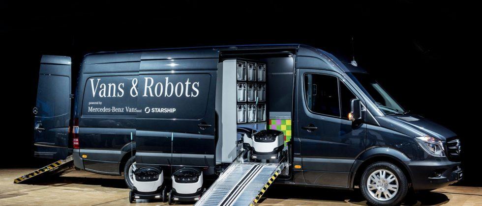 Starship Technologies and Mercedes team for Robovan robotic delivery ...
