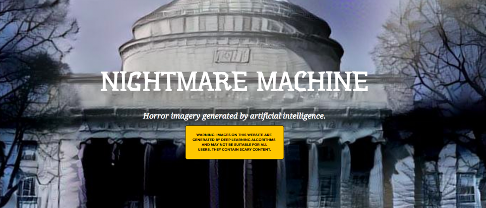 MIT Nightmare Machine uses deep learning AI to create horror - SlashGear