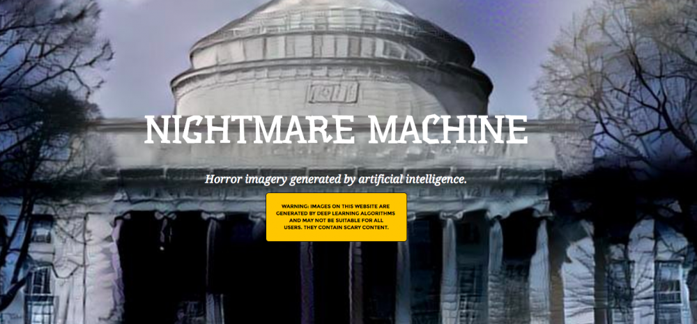 MIT Nightmare Machine uses deep learning AI to create horror - SlashGear