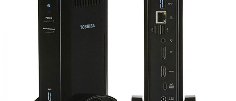 Toshiba WiGig Dock supports multiple displays and lots of connectivity ...
