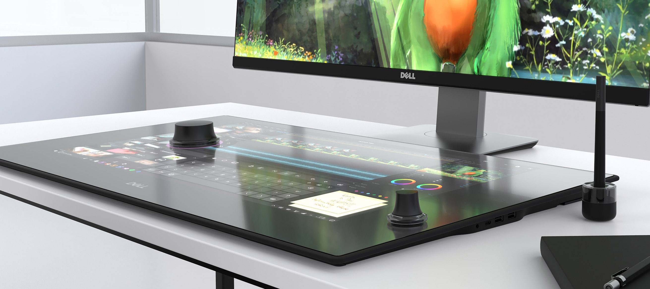 Dell Canvas is a 27-inch QHD 'smart workspace' display for artists ...