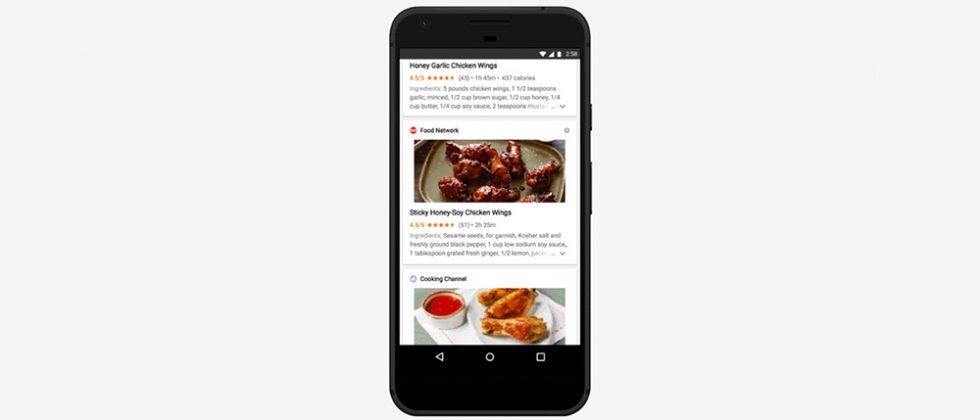 Google app now serves the top recipes for your favorite food - SlashGear
