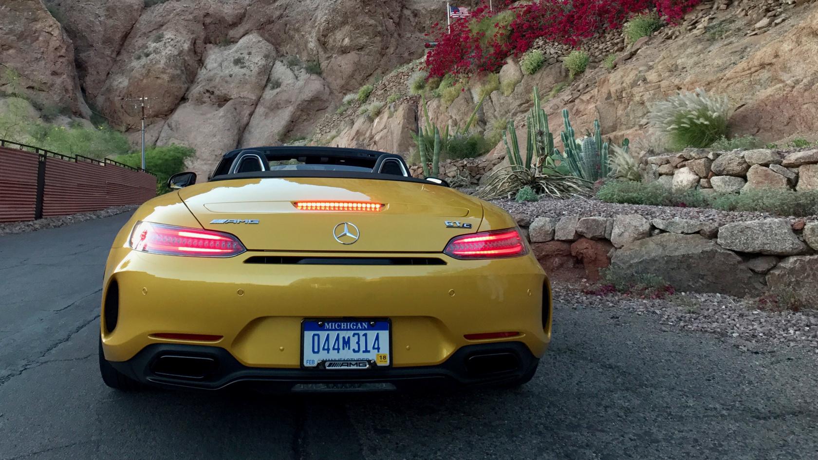2018 Mercedes-AMG GT C Roadster First Drive: A silver bullet - SlashGear