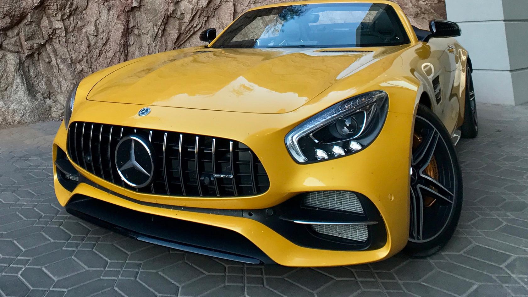 2018 Mercedes-AMG GT C Roadster First Drive: A silver bullet - SlashGear
