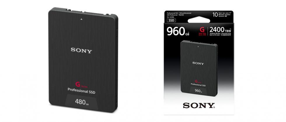 Sony G Series Professional SSDs launch for 4K video recording - SlashGear