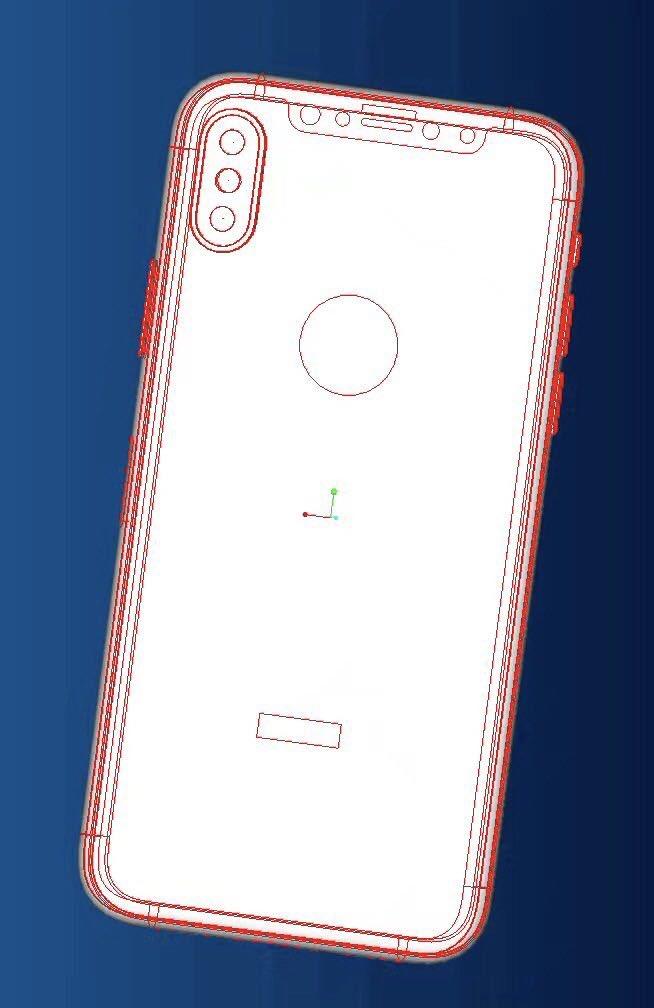 Latest iPhone 8 leaked schematics show no fingerprint sensor - SlashGear