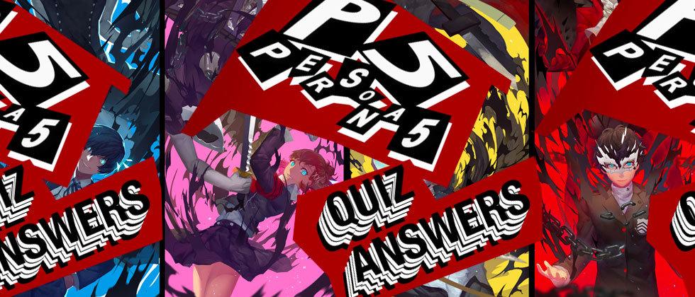 Persona 5 Quiz Answers Walkthrough: Easy Guide Time! - SlashGear