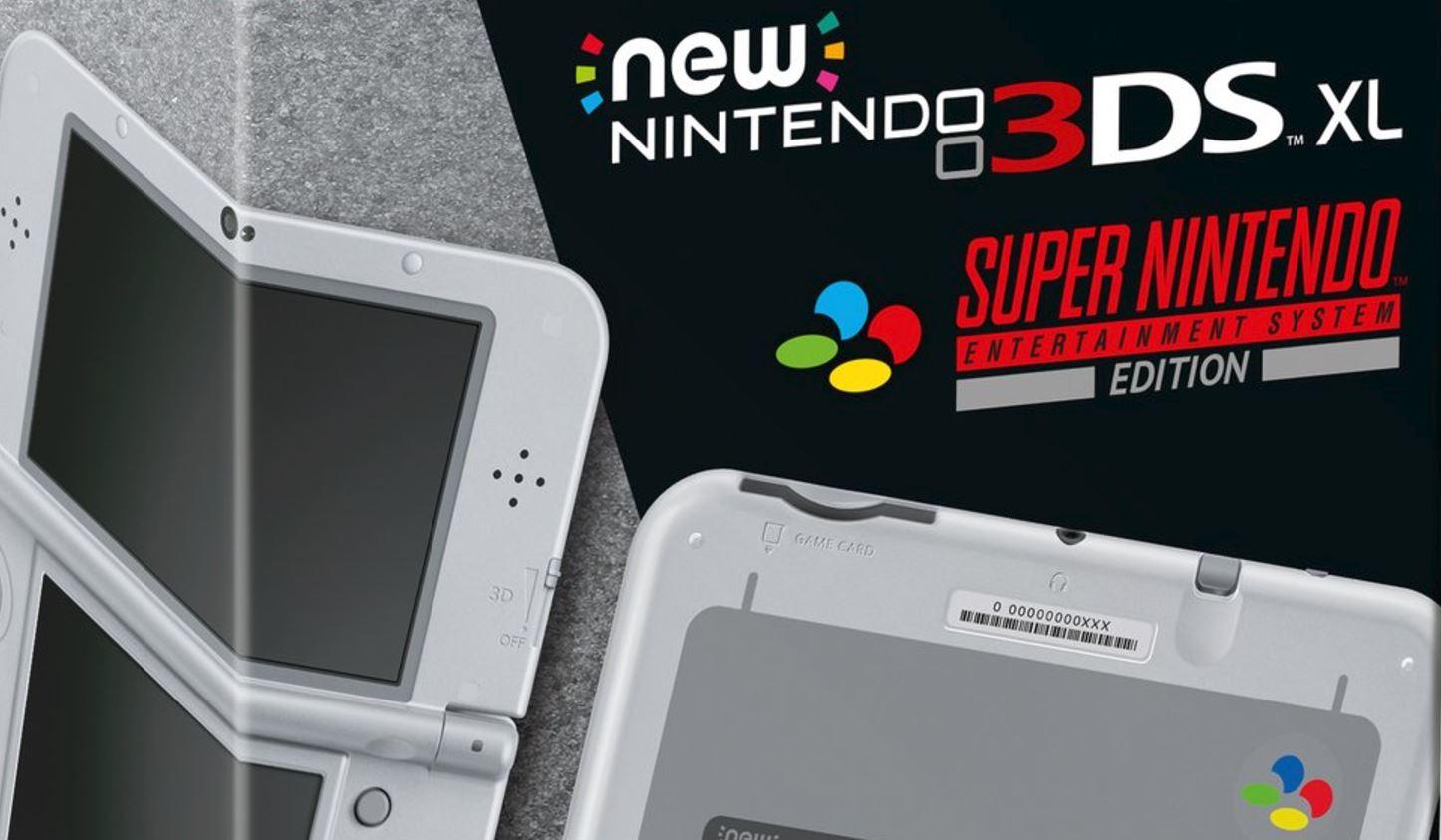 New 3DS XL gets a SNES classic makeover - SlashGear