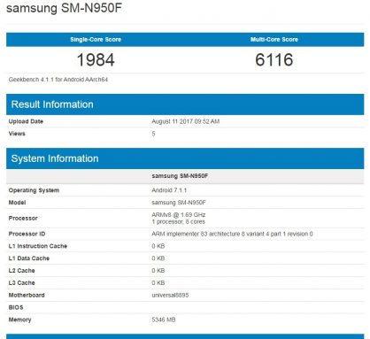 Galaxy Note 8 benchmarks hint at something interesting - SlashGear