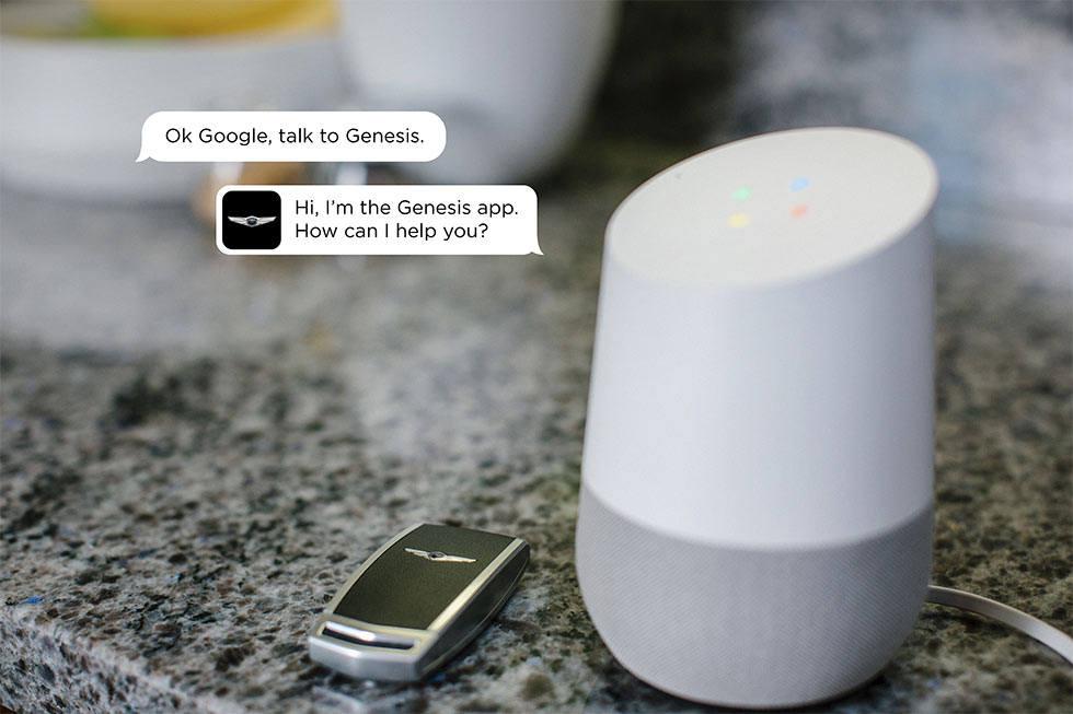 Genesis app now works with Google Assistant, supports starting with ...