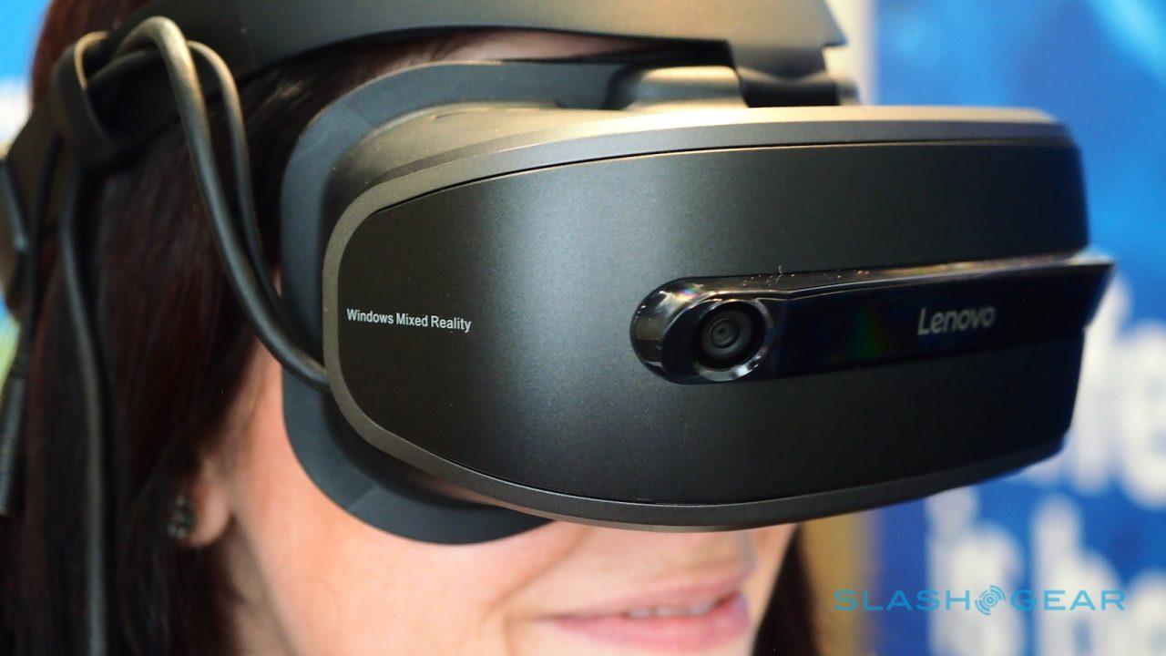 Lenovo Explorer Windows Mixed Reality headset hands-on - SlashGear