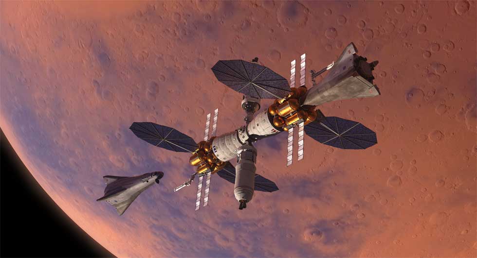Lockheed Martin Mars Base Camp could take us to the Red Planet in a ...