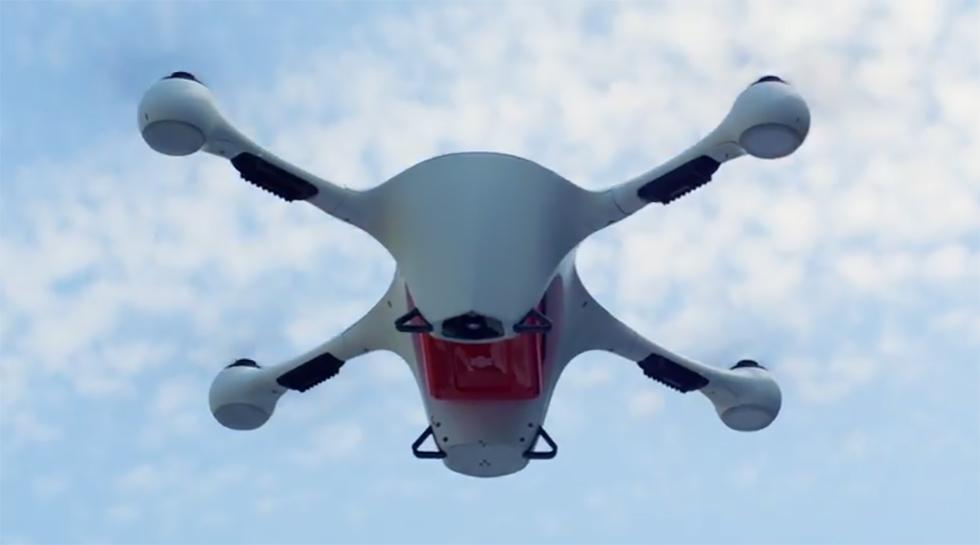 Matternet Station supports fully automated battery and package exchange for drone networks ...