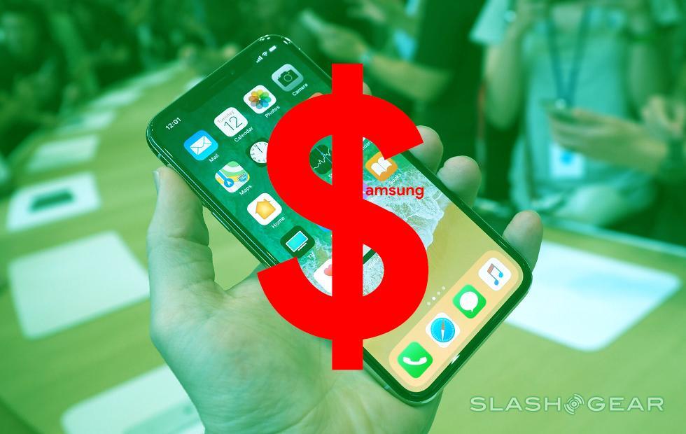 Samsung making more from iPhone X than their own Galaxy - SlashGear