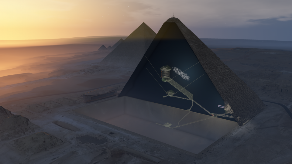 This huge void in the Great Pyramid is a new Egyptian mystery - SlashGear