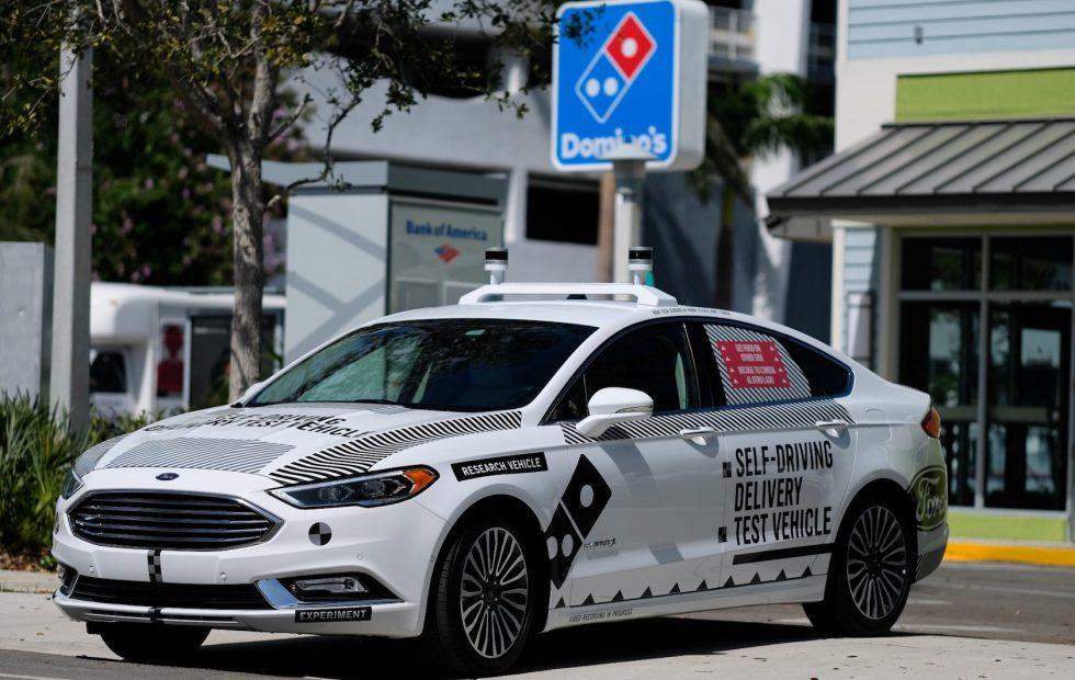 Ford self-driving pizza delivery launches Miami autonomous trials ...