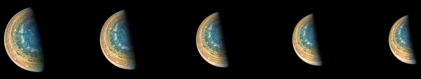 NASA's Juno time-lapse shows Jupiter's gorgeous blue south pole - SlashGear