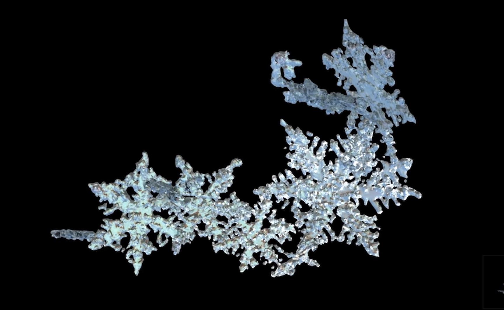 This stunning 3D melting snowflake could boost ice storm prediction ...