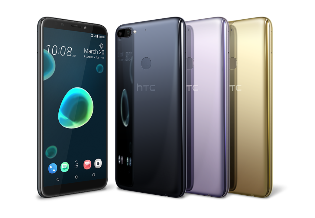 HTC Desire 12, 12+ boast big displays and dual cameras - SlashGear